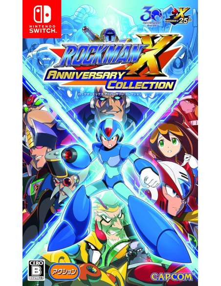 ROCKMAN X Anniversary Collection SWITCH import Japan